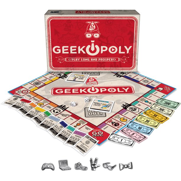 Late for The Sky Geek-Opoly - Walmart.com