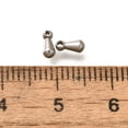 304 Stainless Steel Charms Teardrop Charm Anti-Stainless Steel Color 5 ...