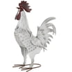 Rustic White Cast Iron Hummingbird Victorian Bird Feeder Bath ...