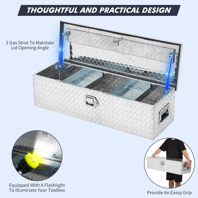 Steel Diamond Plate Tool Box
