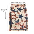 250 Anniversary USA Patriotic Star Print Table Runner 13 x 72 Inch for ...