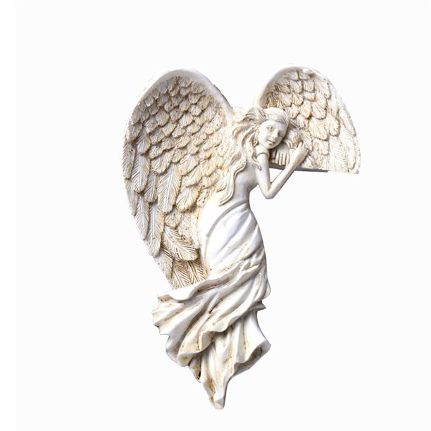 Vigorbear Angel Door Frame Wings Sculpture Figurine Wall Decor Angel ...