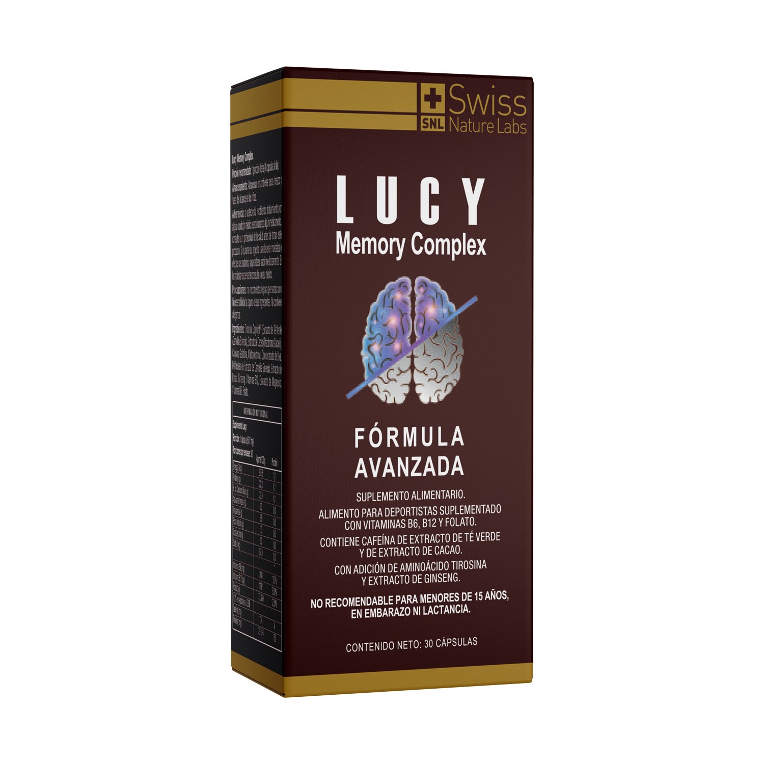 Lucy Memory Suplemento Alimentario Con Zinc, B6, B12 Y Fola | Knasta Chile