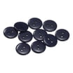 Uxcell 10Pcs Sewing Button 1/2"(12.5mm) 2 Holes Resin Round Craft ...