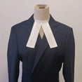 BLESSI White Barrister Band Court Collar Lawyer Tab Tie Clergy ...