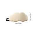 6D Cloud-Shaped Sleep Mask For Naps And Light-Blocking And Breathable ...