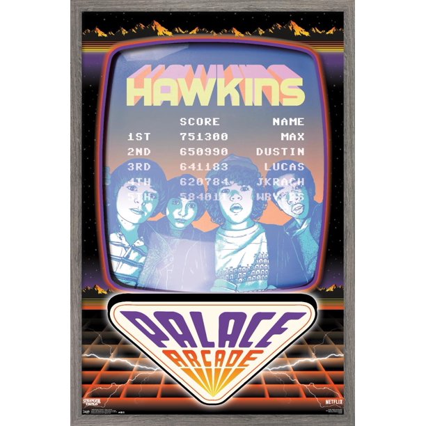 Netflix Stranger Things: Season 2 - Palace Arcade Wall Poster, 22.375 ...