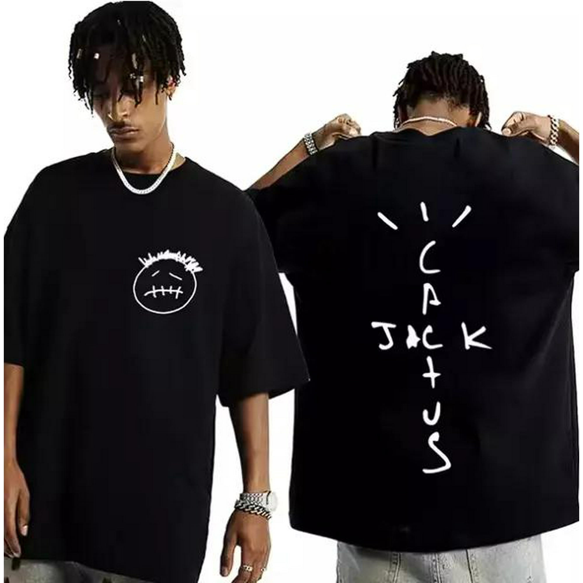 Click here for Fivefive Travis_scott Cactus Jack Graphic T-Shirt... prices