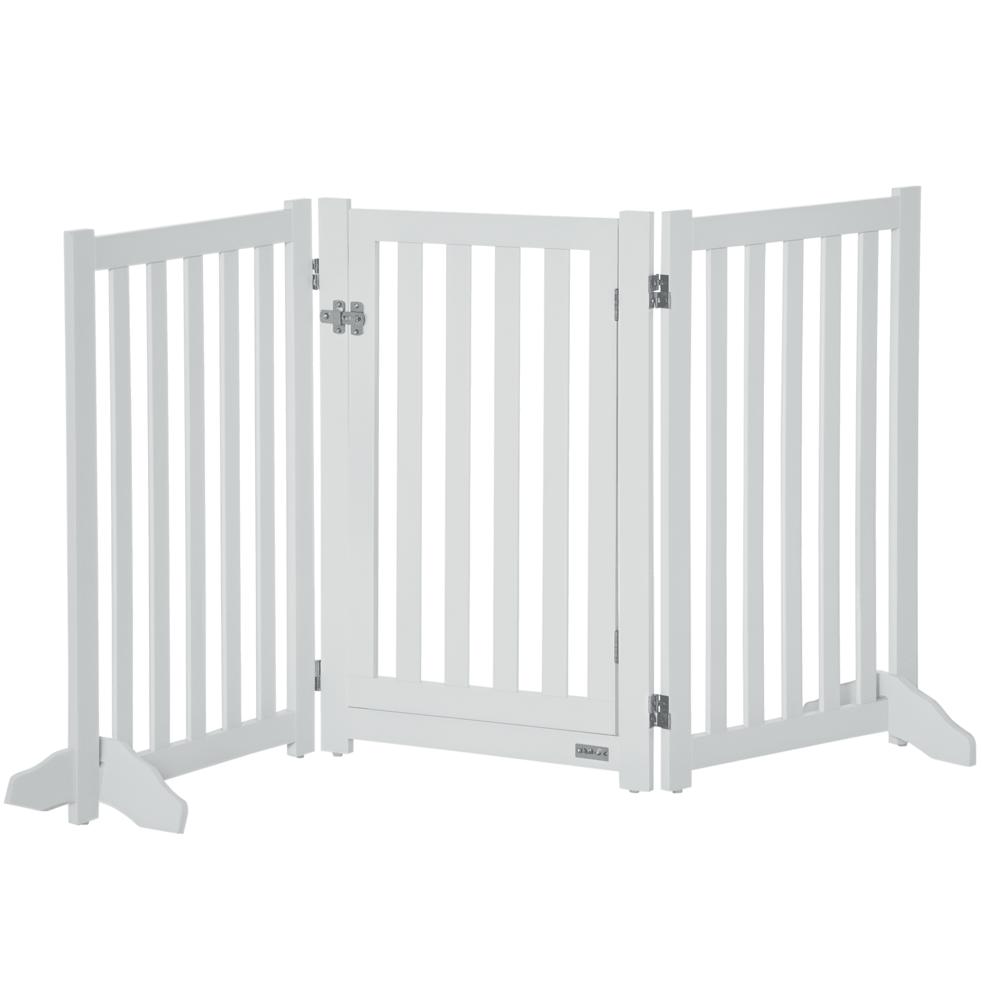 Click here for Pawhut Dog Gate 3-Panel Foldable With Feet For Med... prices