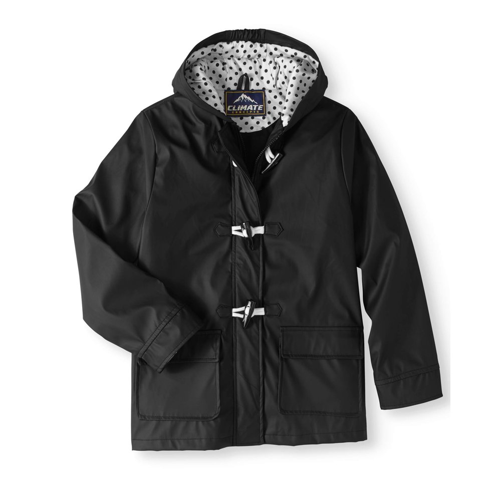 i5 Apparel - I5 Apparel Kid's Hooded Waxie Toggle Rain Slicker Jacket ...