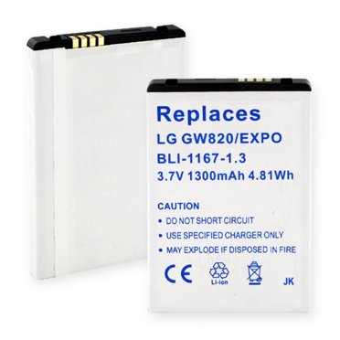LG CT810 and INCITE LI-ION 1050mAh Cellular Battery - Walmart.com