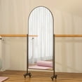 Free Shipping! BEAUTYPEAK Movable and Tiltable Full Length Mirror Dance ...