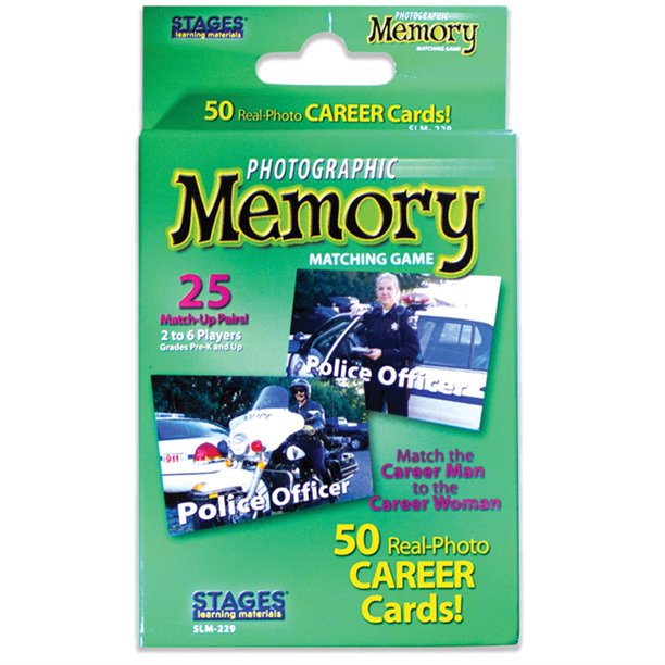 Picture Memory Careers Card Game - Walmart.com