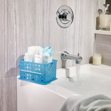 InterDesign Plastic Basket, Blue - Walmart.com