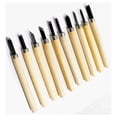 Grizzly H7705 Wood Carving Chisel Set, 10 pc. - Walmart.com
