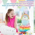YSTDHL, 40 Pieces Cake Support Set with Separator Plates, Supports 4-12 ...