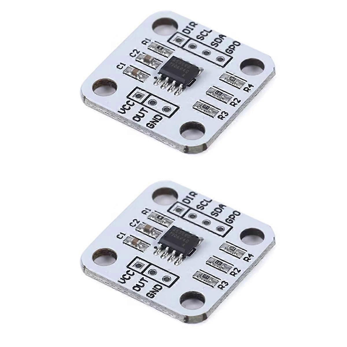 2Pcs AS5600 Magnetic Encoder Induction Angle Measurement Sensor Module ...