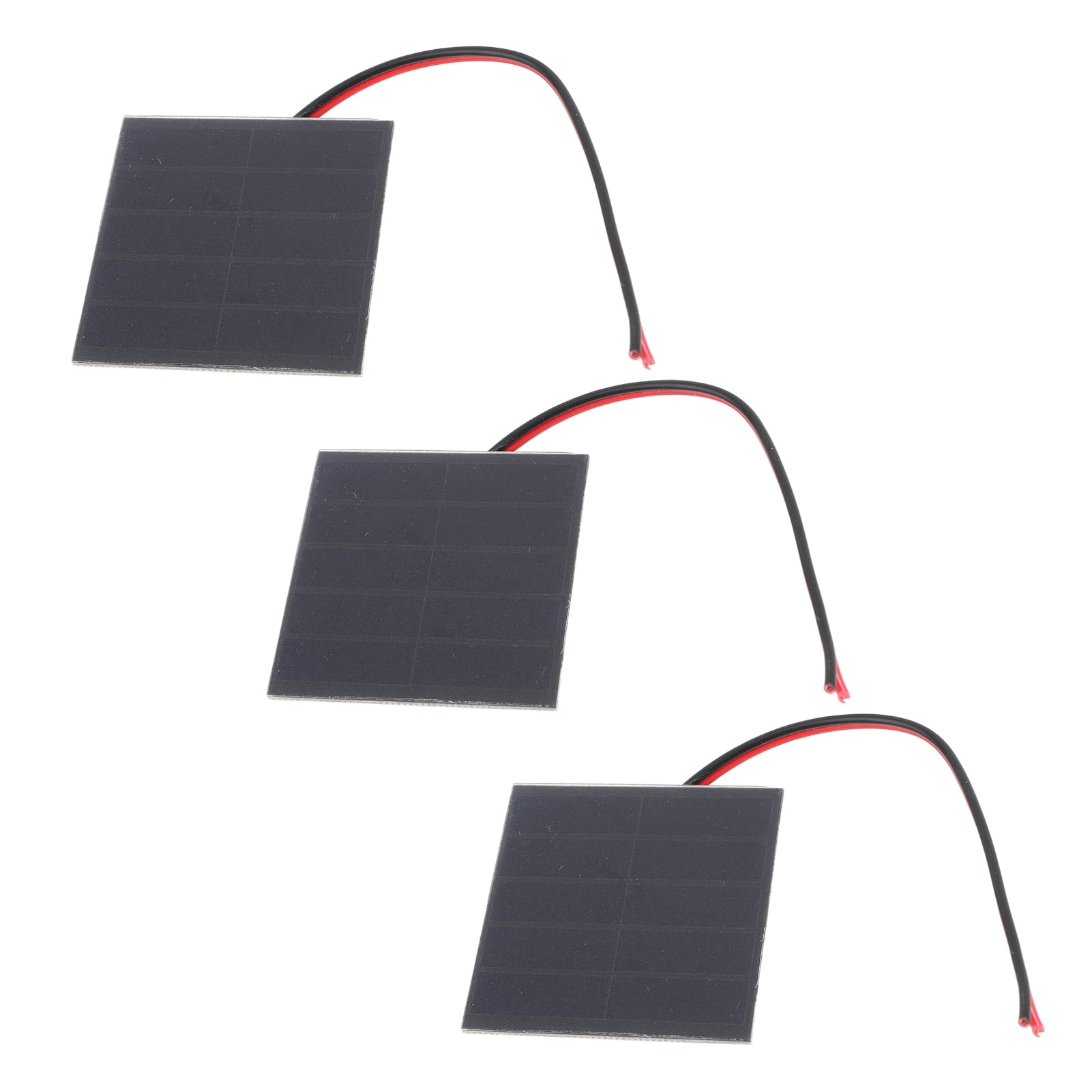Kits de paneles solares ANGGREK Juego de 3 paneles solares pequeños 1 W ...