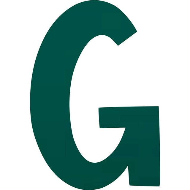 Acrylic Letter G Blank, 2'' Tall Frosted Teal Acrylic Sign Letter ...