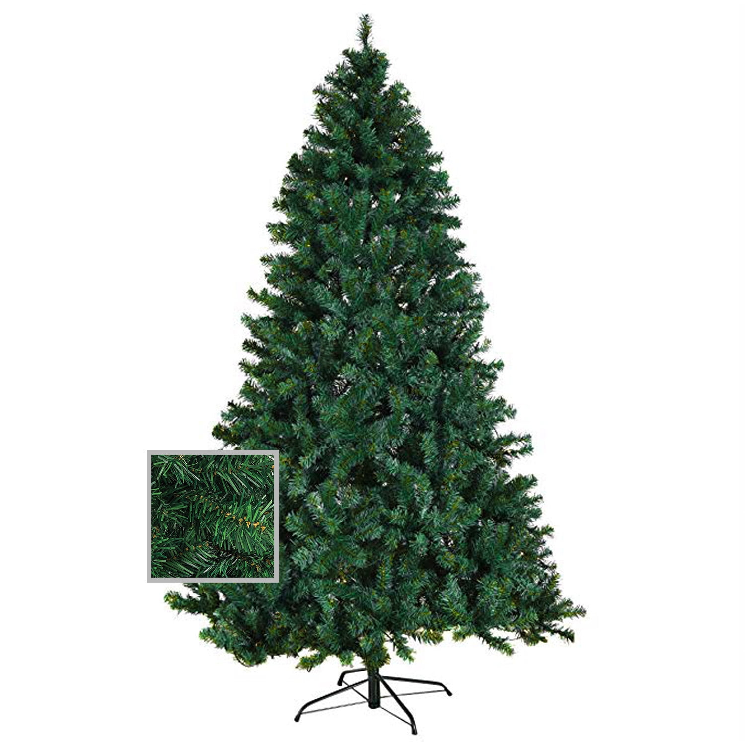 Artificial Premium Christmas Pine Tree with or Without LED Pre Lit 4,5 ...