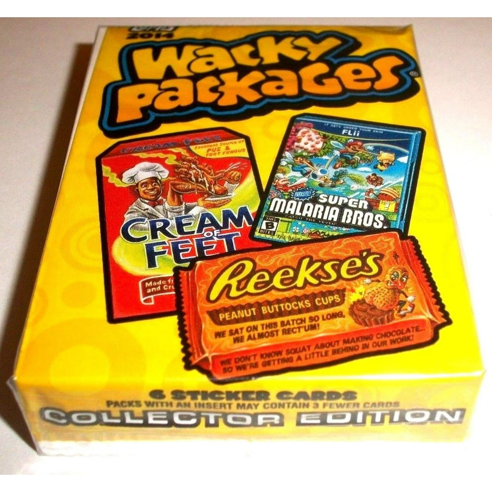 2014 Wacky Packages Series 1 Complete 55 Sticker Set - Walmart.com ...