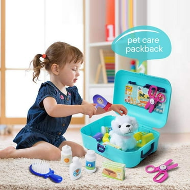 Pet Pretend Play Toys,43 PCS Cat Figures Playset Toy,Gift for Kids ...