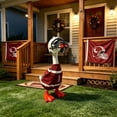 Porch Goose Outfits Football Cap Set 7-Inch Desk Geese Clothing ...