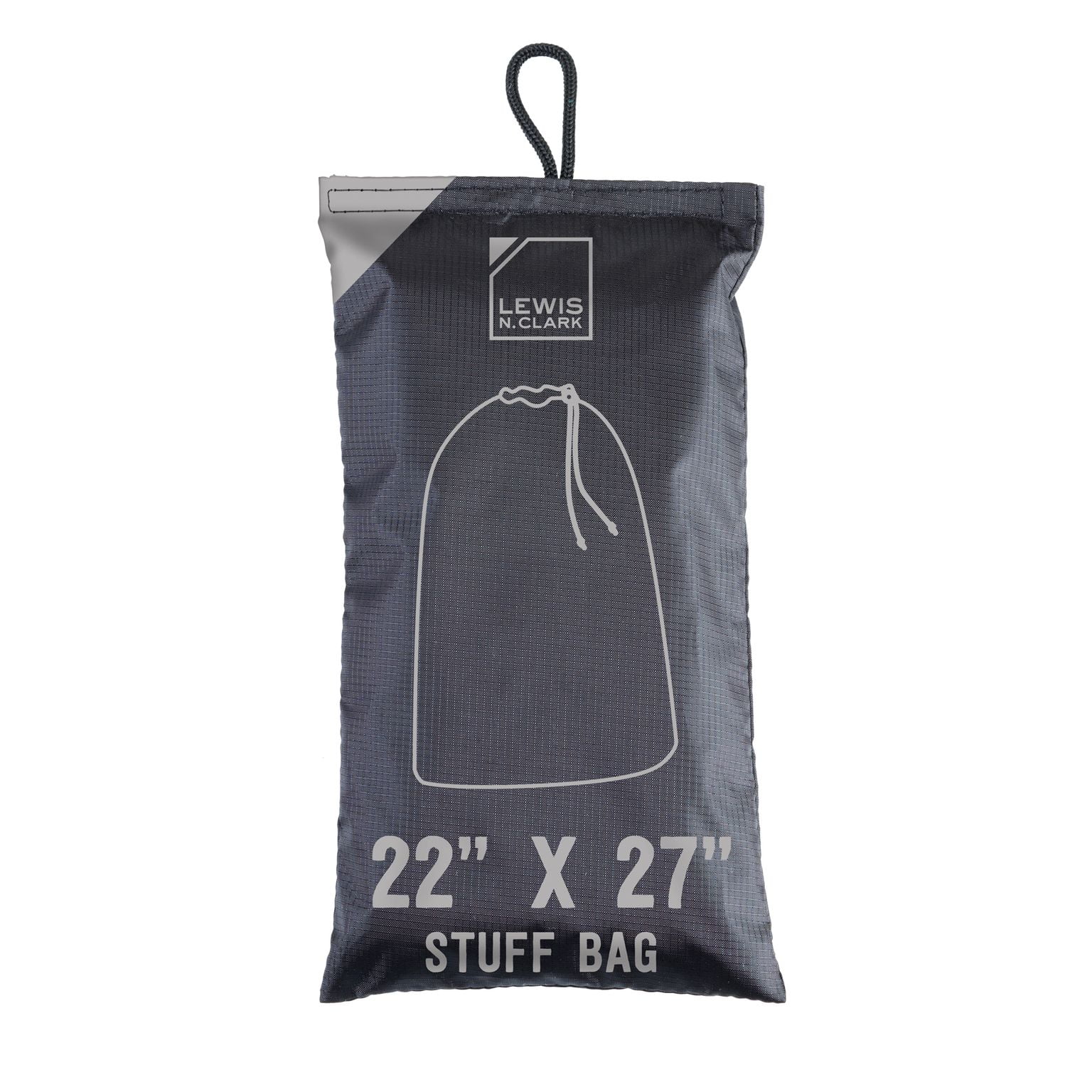 Lewis N. Clark Stuff Sack 27" x 22" Flat - Walmart.com