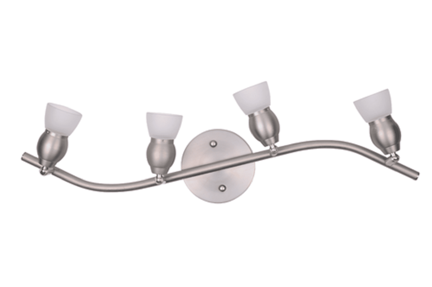 Whitfield 4-Light Brushed Pewter Track Light - Walmart.com
