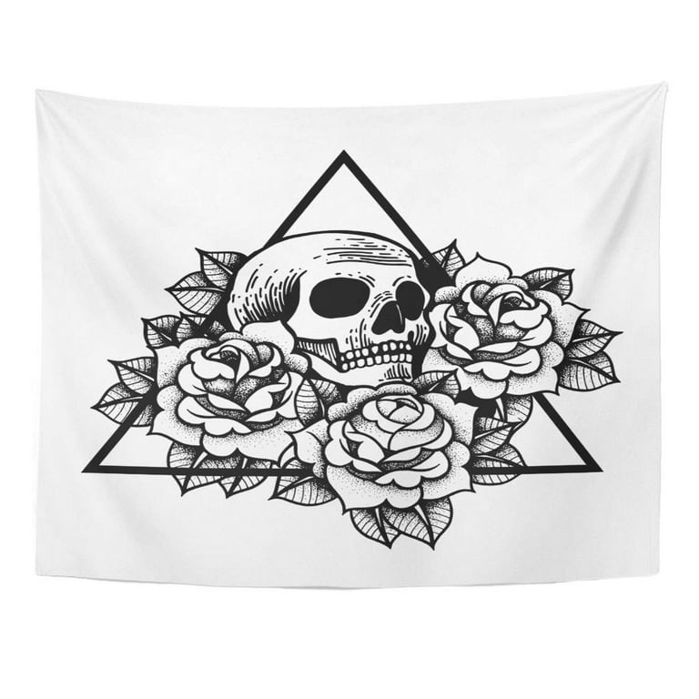 Sacred Geometry Skull Tattoos Tattoo With Roses And Snake, Skull With