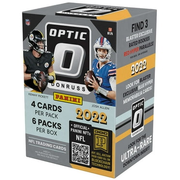 2022 Panini Donruss Optic NFL Football Trading Cards Blaster Box ...