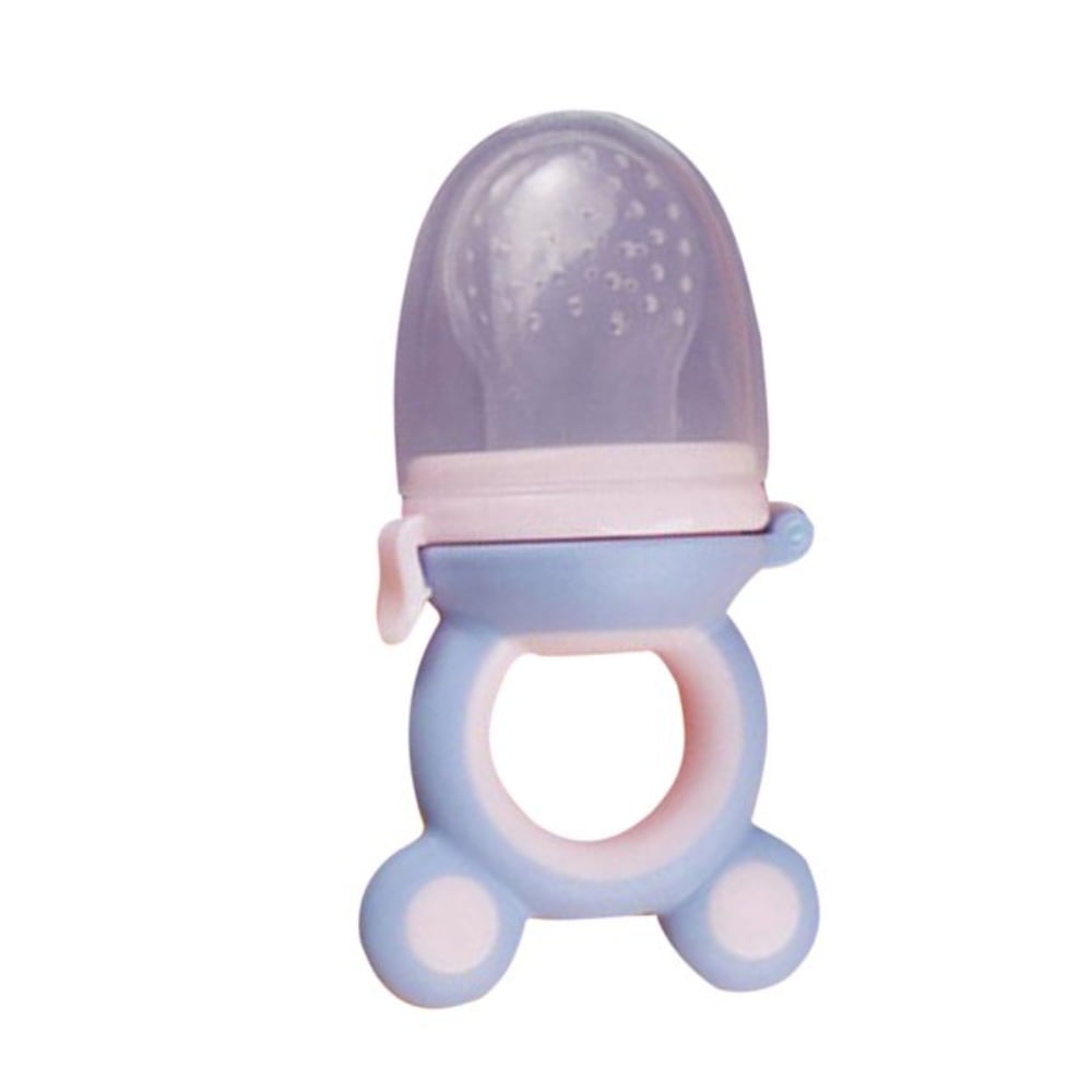 PEACNNG Baby Silicone Teether Pacifier Fresh Food Feeder Newborn ...