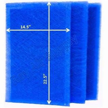 RAYAIR SUPPLY 16x20 Replacement Filter Pads Compatible with Dynamic Air ...