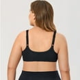 Delimira Womens Front Closure Bras Plus Size Lace Full Coverage