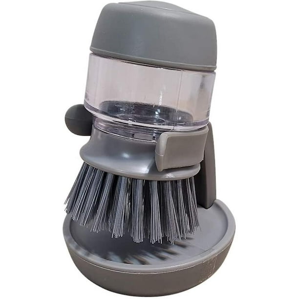 Soap Dispenser Brush - Kitchen Brush For Pot Pan Sink Cleaning & Dish ...