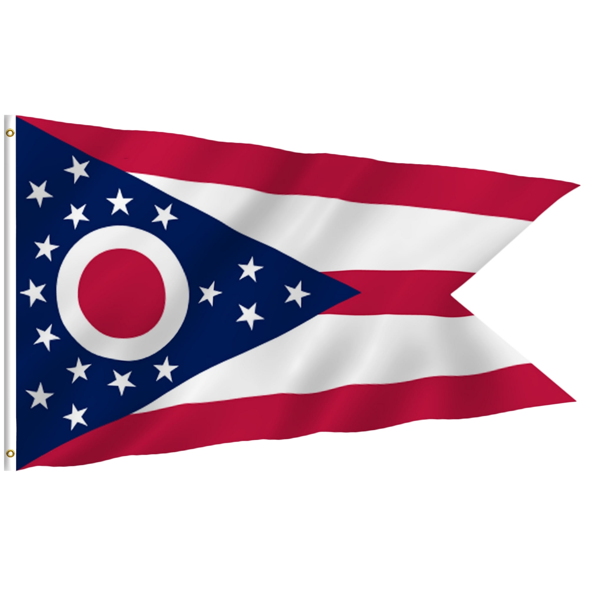 Anley 3x5 Foot State Flag: Ohio - Ohio OH State Flags Ohio Flag ...