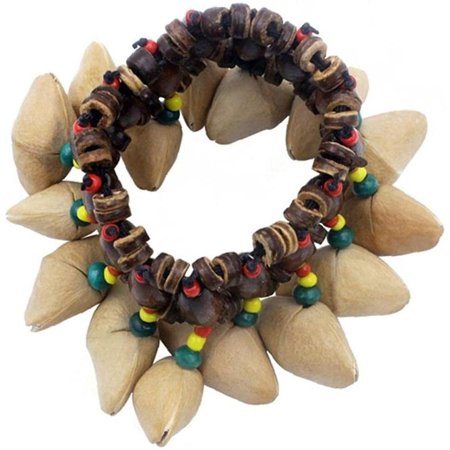 Handmade Nuts Shell Bracelet Handbell Wooden Classic Drummer Mini ...