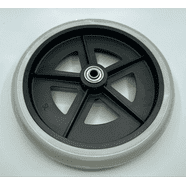 Drive Medical Walker Wheels with Two Sets of Rear Glides, for Use with ...