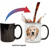 Funny Coffee Mug, Caliamary Ceramic Cat Mug Cute Heat Changing Mug ...