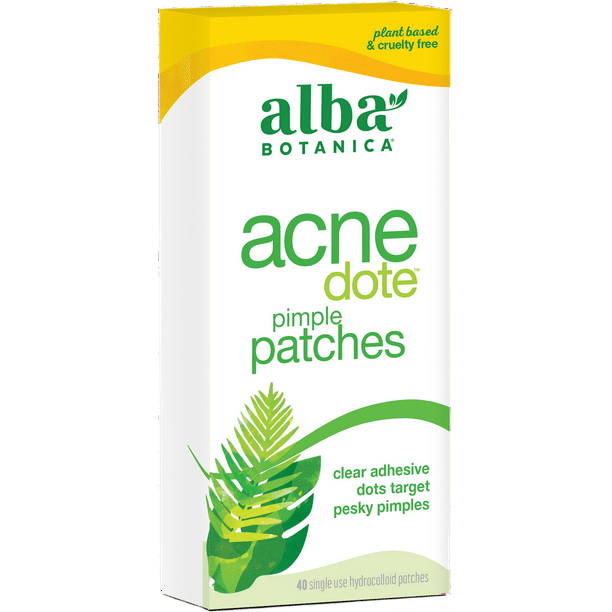 Alba Botanica Acnedote Pimple Patches, 40 Count - Walmart.com