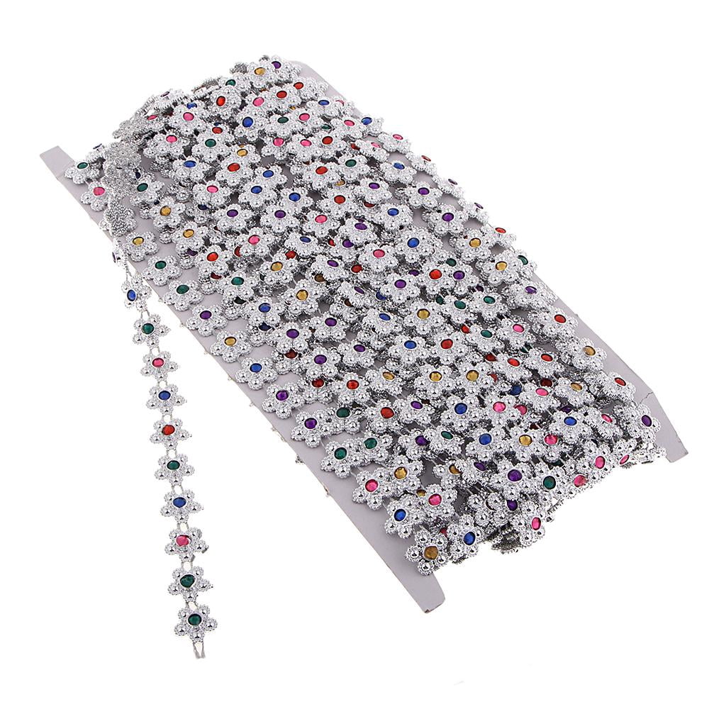 9m Crystal Close Chain Ribbon for Wedding Party Decor - Walmart.com