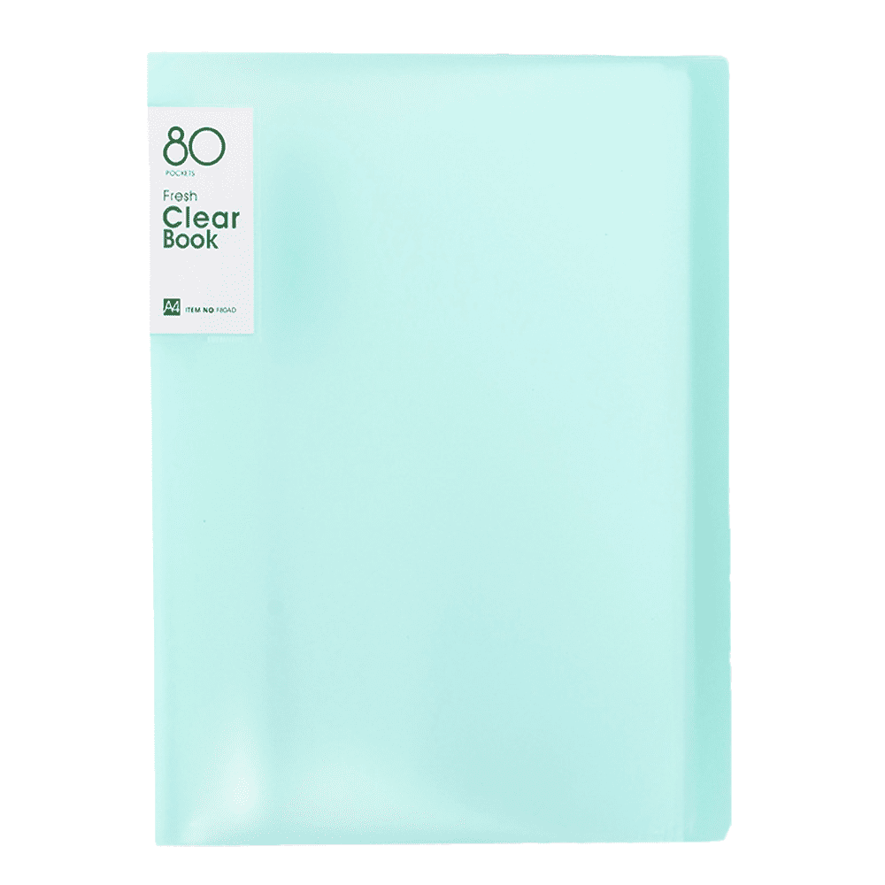 Transparent simple and lightweight A4 loose-leaf folder pp student data ...