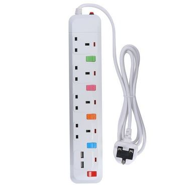 Wiremold PM36C 40" Ivory Plugmold On Wall 6 Outlet Power Strip ...