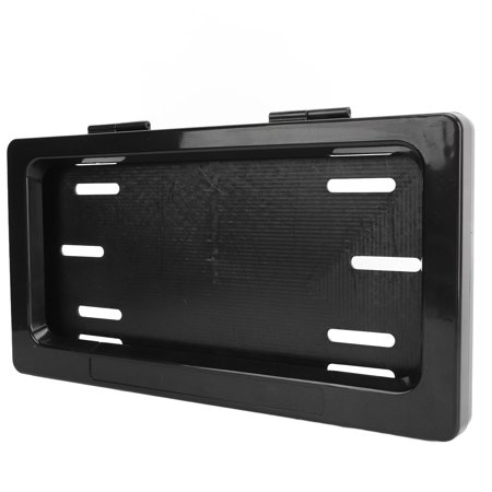 Roller Blind Licence Plate Frame, Waterproof Cover Up License Plate ...