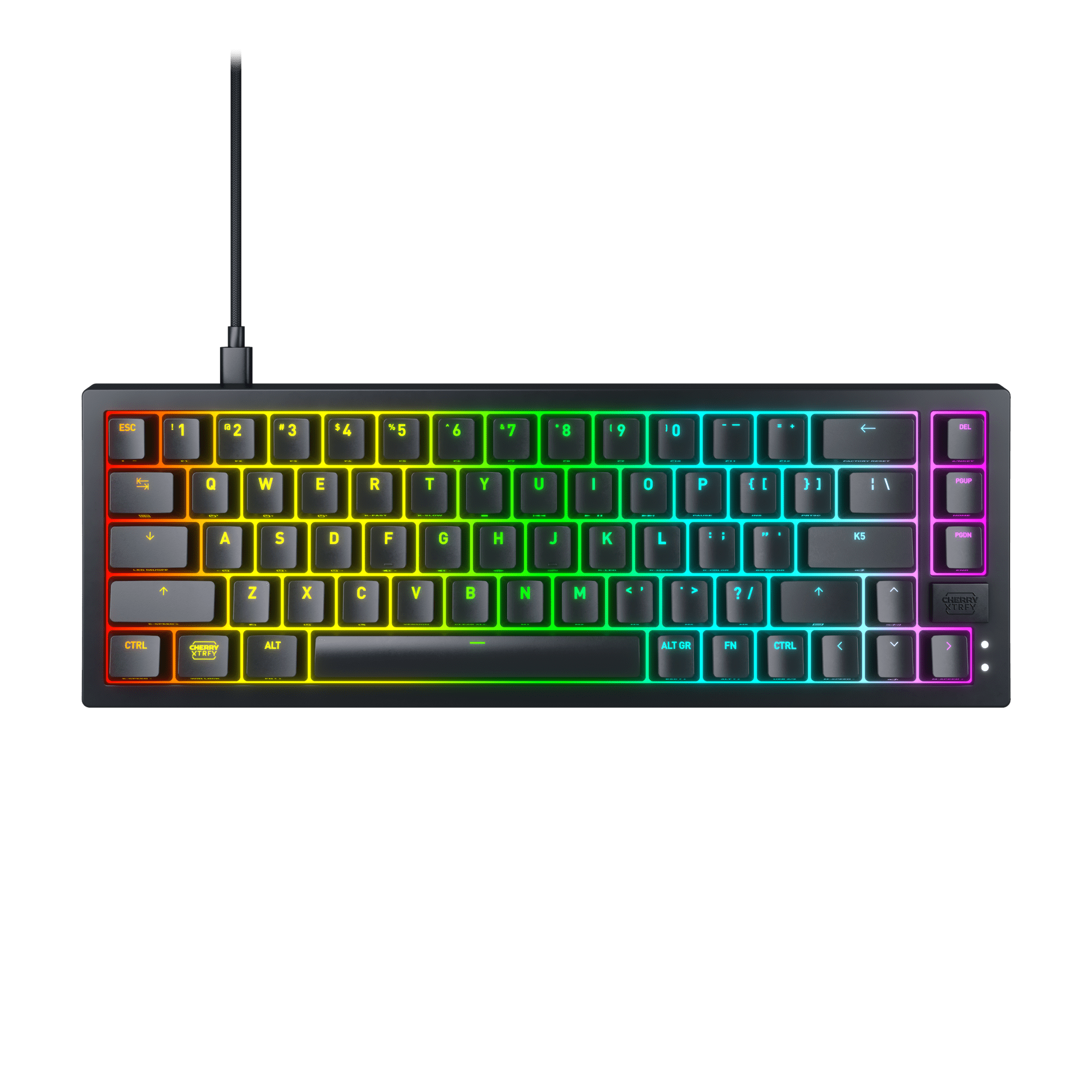 Click here for Cherry Xtrfy K5v2 Compact Keyboard Black prices