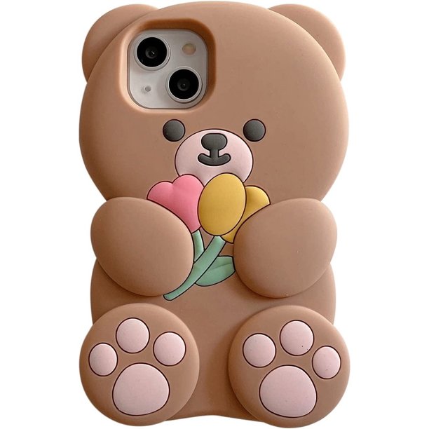 HAHDAXIA Kawaii Phone Cases Apply to iPhone X/XS,Cute Cartoon Bear ...