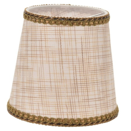 Barrel Lamp Shades Mesh / Cloth Chandelier Shades Clipping Fitter/rack ...