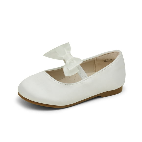 Girls' White Dress Shoes