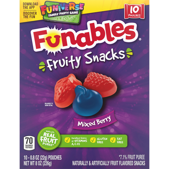 Funables in Shop by Fruit Snacks Brand - Walmart.com