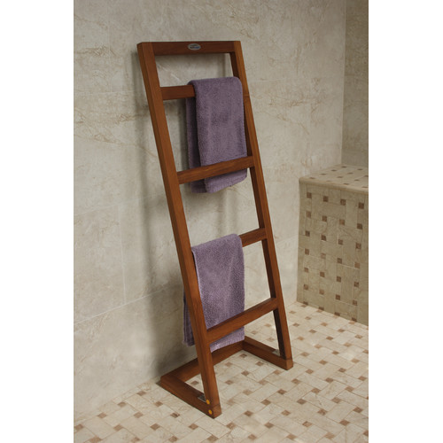 Aqua Teak Angled Free Standing Towel Rack Walmart Walmart aqua-teak-angled-free-standing-towel-rack-walmart-walmart